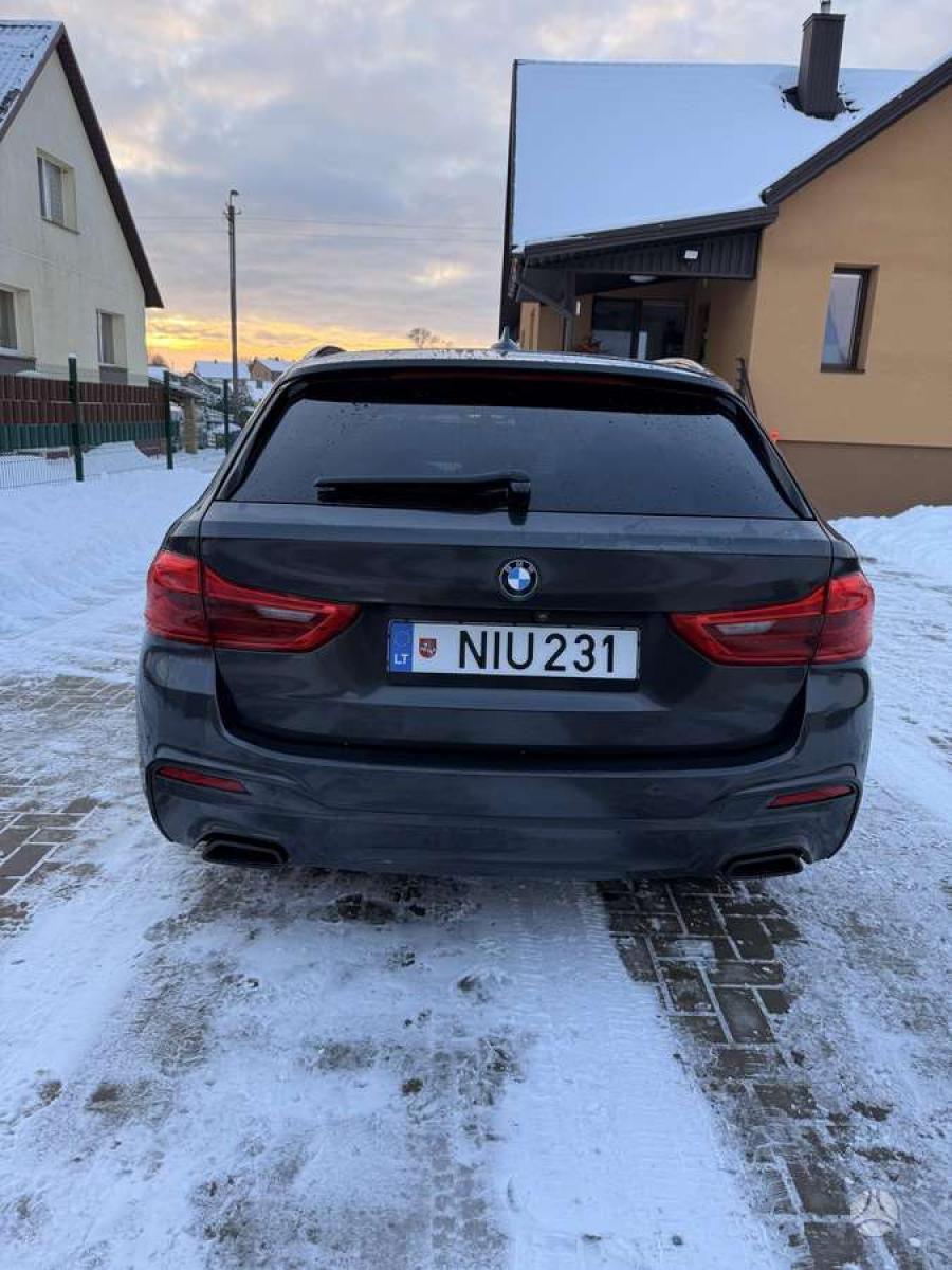 BMW 520 2018 in Vilnius, with an engine capacity of 2.00 L and mileage of 194 thousand km for 21000 €, photo 7 on AUTOMOTO.COM.LV