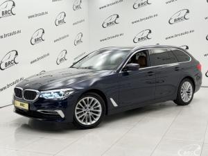 BMW 520 2018 in Vilnius, with an engine capacity of 2.00 L and mileage of 215 thousand km for 17500 €, photo  on AUTOMOTO.COM.LV