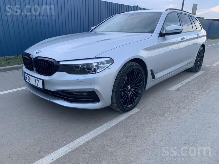BMW 520 2019 in Riga, with an engine capacity of 2.00 L and mileage of 141 thousand km for 21900 €, photo 1 on AUTOMOTO.COM.LV