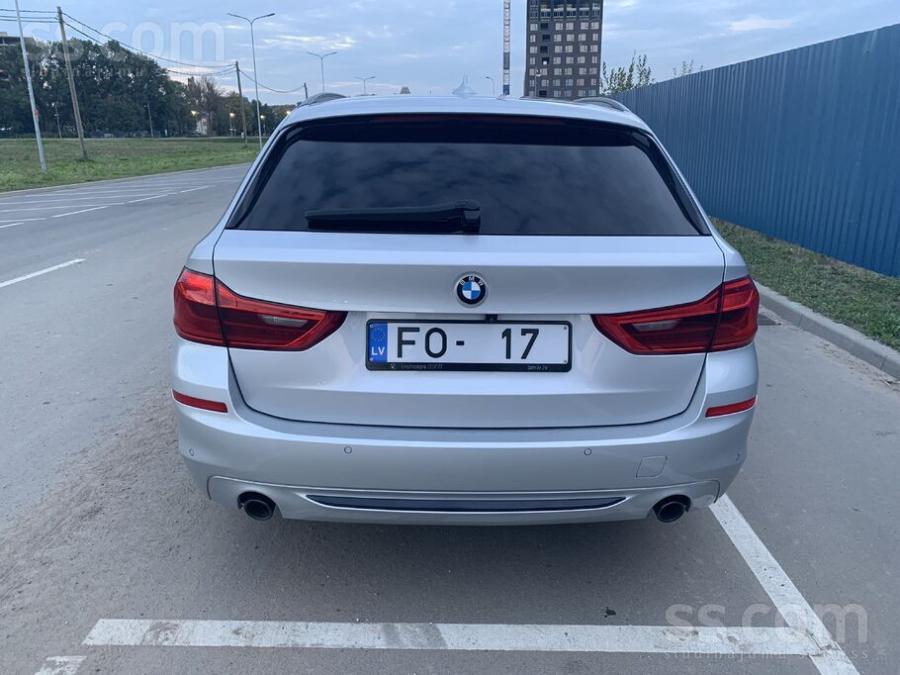 BMW 520 2019 in Riga, with an engine capacity of 2.00 L and mileage of 141 thousand km for 21900 €, photo 6 on AUTOMOTO.COM.LV