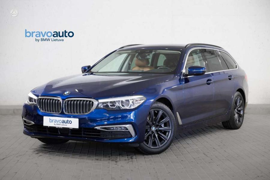 BMW 520 2019 in Vilnius, with an engine capacity of 2.00 L and mileage of 217 thousand km for 19771 €, photo 1 on AUTOMOTO.COM.LV