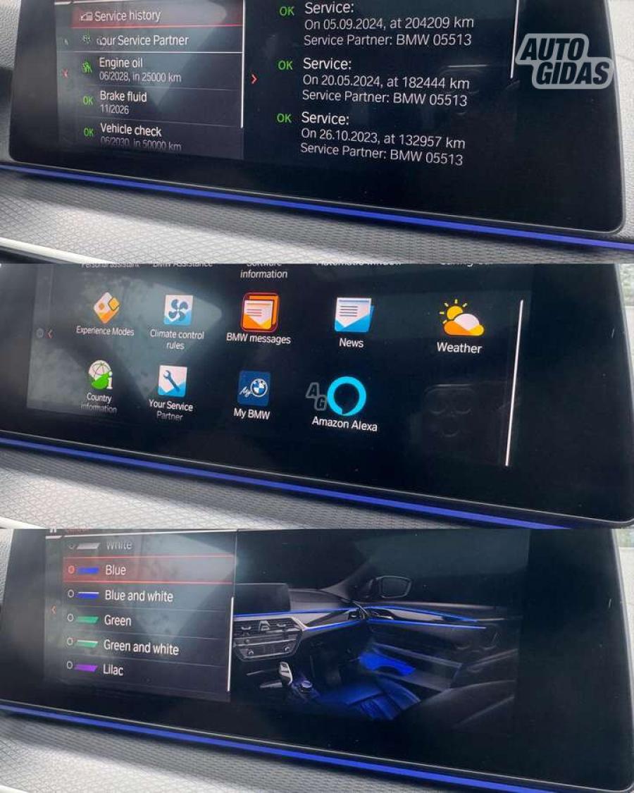 BMW 520 2021 Viļņa, ar dzinēja tilpumu 2.00 L un nobraukumu 245 tūkst. km par 22800 €, foto 37 vietnē AUTOMOTO.COM.LV