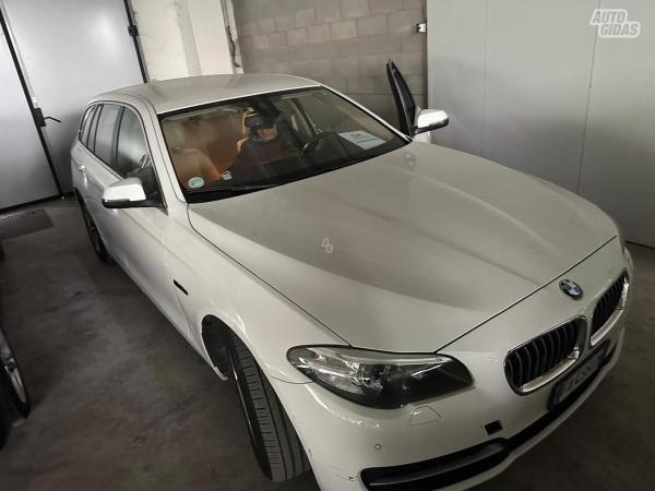 White BMW 520 2015 in Panevezys, with an engine capacity of 2.00 L and mileage of 280 thousand km for 8200 €, photo 1 on AUTOMOTO.COM.LV