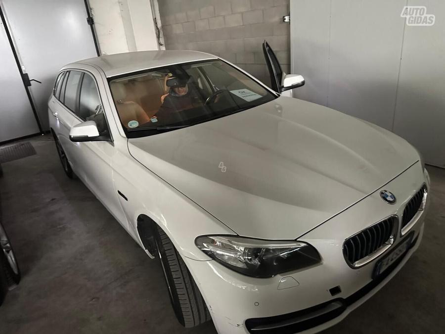 White BMW 520 2015 in Panevezys, with an engine capacity of 2.00 L and mileage of 280 thousand km for 8200 €, photo 1 on AUTOMOTO.COM.LV