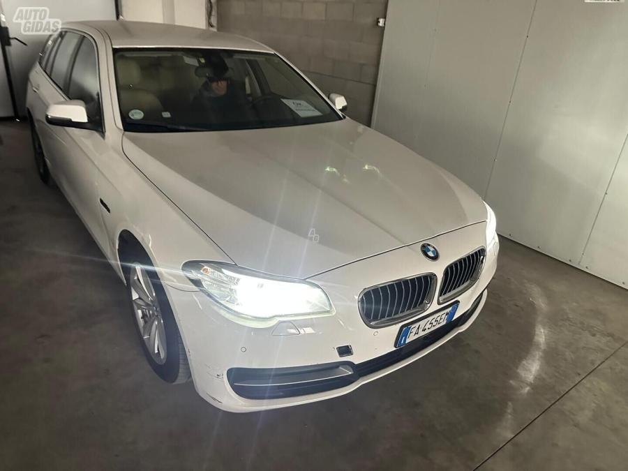 White BMW 520 2015 in Panevezys, with an engine capacity of 2.00 L and mileage of 280 thousand km for 8200 €, photo 3 on AUTOMOTO.COM.LV