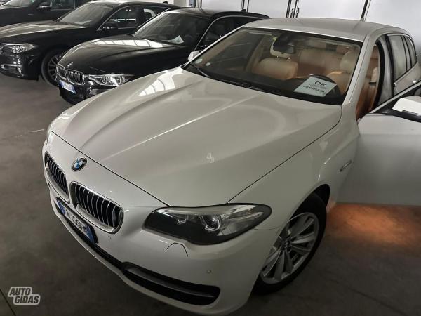 White BMW 520 2015 in Panevezys, with an engine capacity of 2.00 L and mileage of 280 thousand km for 8200 €, photo 6 on AUTOMOTO.COM.LV