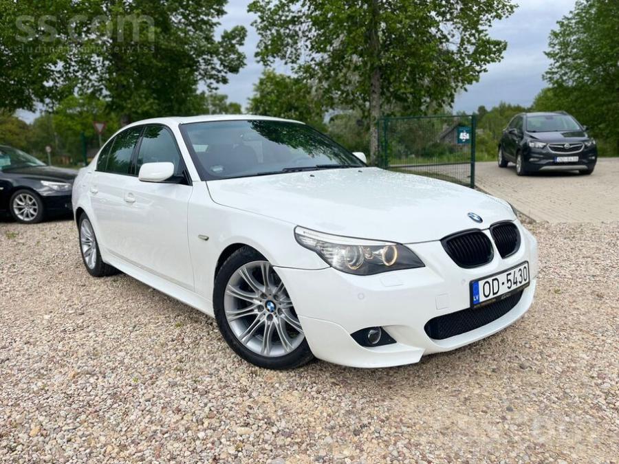 Balts BMW 520 2007 Kuldīga, ar dzinēja tilpumu 2.00 L un nobraukumu 376 tūkst. km par 6290 €, foto 1 vietnē AUTOMOTO.COM.LV