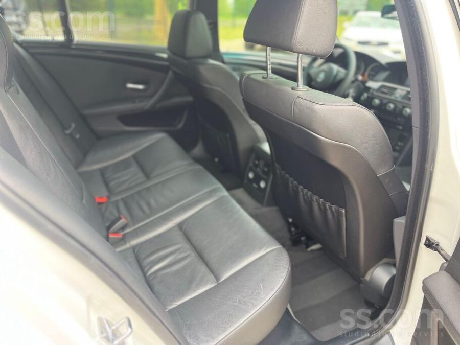 Balts BMW 520 2007 Kuldīga, ar dzinēja tilpumu 2.00 L un nobraukumu 376 tūkst. km par 6290 €, foto 12 vietnē AUTOMOTO.COM.LV