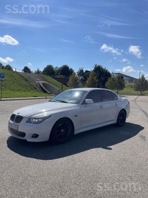 White BMW 520 2008 in Daugavpils, with an engine capacity of 2.00 L and mileage of 0 thousand km for 7349 €, photo  on AUTOMOTO.COM.LV