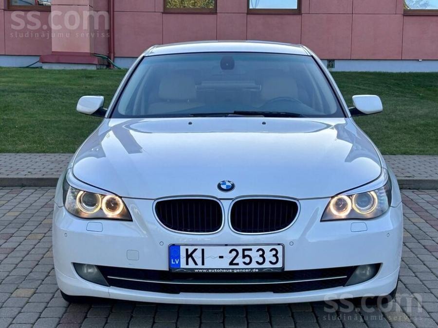 Белый БМВ 520 2008 в Рига, объемом двигателя 2.00 л и пробегом 330 тыс. км за 3990 €, фото 23 на AUTOMOTO.COM.LV