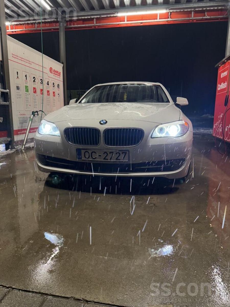 Balts BMW 520 2010 Rīga, ar dzinēja tilpumu 2.00 L un nobraukumu 352 tūkst. km par 8500 €, foto 1 vietnē AUTOMOTO.COM.LV