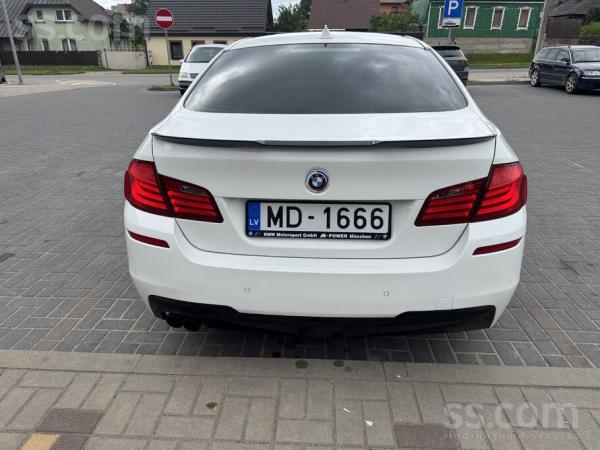 Белый БМВ 520 2010 в Даугавпилс, объемом двигателя 2.00 л и пробегом 212 тыс. км за 10600 €, фото 7 на AUTOMOTO.COM.LV