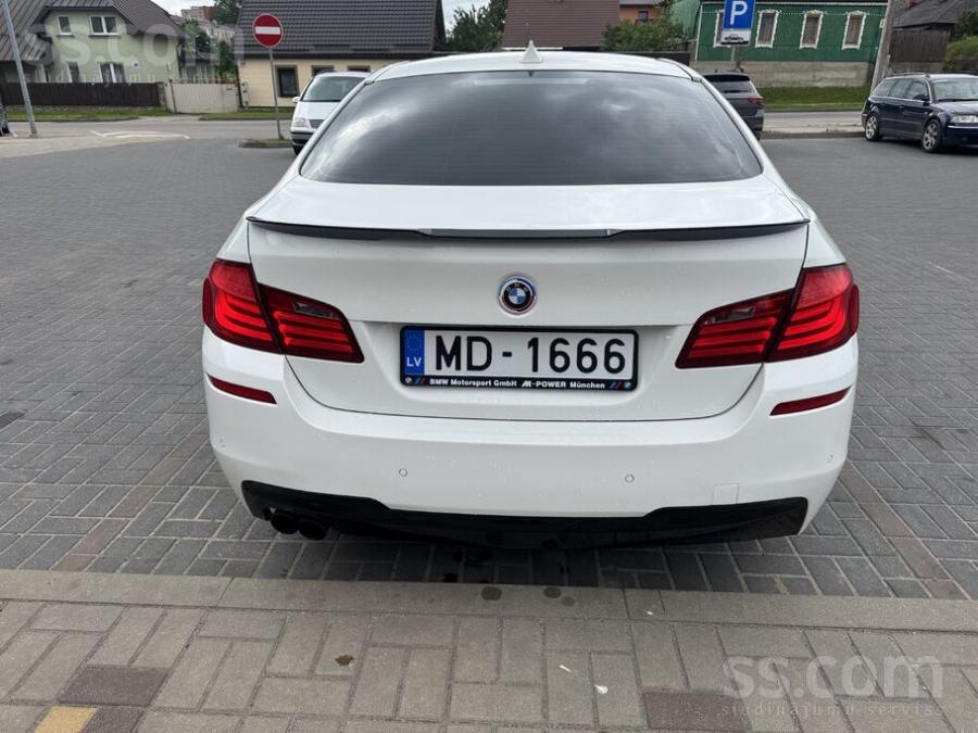 Balts BMW 520 2010 Daugavpils, ar dzinēja tilpumu 2.00 L un nobraukumu 212 tūkst. km par 10600 €, foto 8 vietnē AUTOMOTO.COM.LV