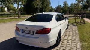 White BMW 520 2011 in Riga, with an engine capacity of 2.00 L and mileage of 0 thousand km for 8900 €, photo 5 on AUTOMOTO.COM.LV