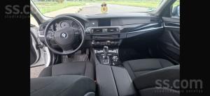 White BMW 520 2011 in Rezekne, with an engine capacity of 2.00 L and mileage of 310 thousand km for 8400 €, photo 5 on AUTOMOTO.COM.LV