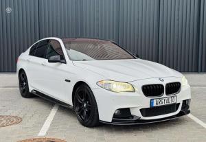 White BMW 520 2012 in Kaunas, with an engine capacity of 2.00 L and mileage of 257 thousand km for 13800 €, photo 11 on AUTOMOTO.COM.LV