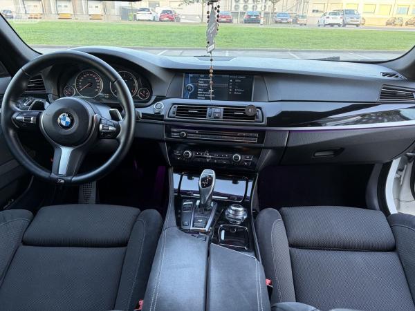 White BMW 520 2012 in Kaunas, with an engine capacity of 2.00 L and mileage of 342 thousand km for 9900 €, photo 11 on AUTOMOTO.COM.LV