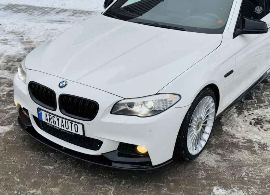 White BMW 520 2013 in Kaunas, with an engine capacity of 2.00 L and mileage of 279 thousand km for 12800 €, photo 40 on AUTOMOTO.COM.LV