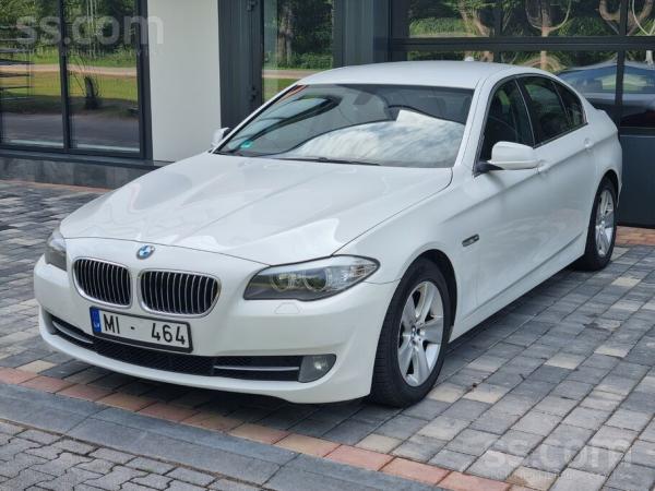 Balts BMW 520 2013 Rīga, ar dzinēja tilpumu 2.00 L un nobraukumu 347 tūkst. km par 7750 €, foto 1 vietnē AUTOMOTO.COM.LV