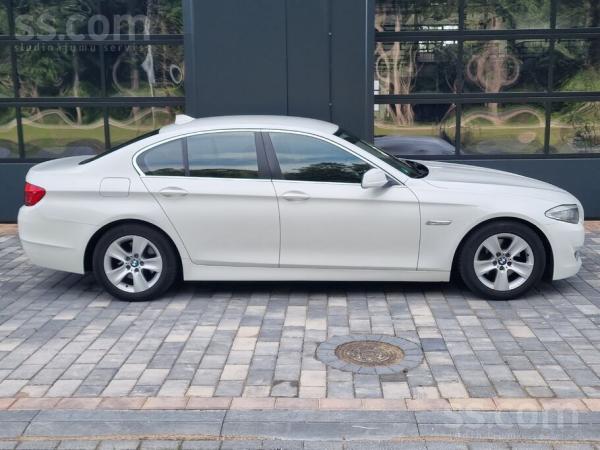 Balts BMW 520 2013 Rīga, ar dzinēja tilpumu 2.00 L un nobraukumu 347 tūkst. km par 7750 €, foto 5 vietnē AUTOMOTO.COM.LV