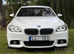 Белый БМВ 520 2013 в Елгава, объемом двигателя 2.00 л и пробегом 232 тыс. км за 10500 €, фото  на AUTOMOTO.COM.LV