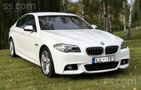 БМВ 520 2013 в Елгава на AUTOMOTO.COM.LV Белый БМВ 520 2013 в Елгава, объемом двигателя 2.00 л и пробегом 232 тыс. км за 10500 €, фото 3 на AUTOMOTO.COM.LV