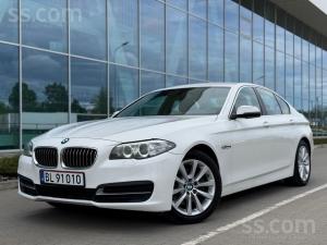 White BMW 520 2014 in Rezekne, with an engine capacity of 2.00 L and mileage of 260 thousand km for 8990 €, photo 3 on AUTOMOTO.COM.LV