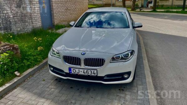 Белый БМВ 520 2014 в Кулдига, объемом двигателя 2.00 л и пробегом 310 тыс. км за 11500 €, фото 1 на AUTOMOTO.COM.LV