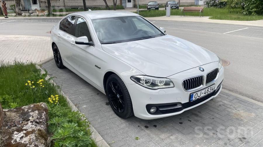 Balts BMW 520 2014 Kuldīga, ar dzinēja tilpumu 2.00 L un nobraukumu 310 tūkst. km par 11500 €, foto 3 vietnē AUTOMOTO.COM.LV