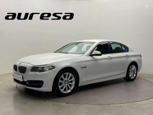White BMW 520 2014 in Panevezys, with an engine capacity of 2.00 L and mileage of 223 thousand km for 9990 €, photo  on AUTOMOTO.COM.LV