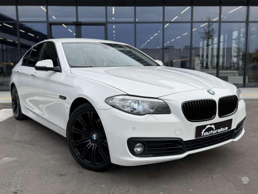 Balts BMW 520 2014 Kauņa, ar dzinēja tilpumu 2.00 L un nobraukumu 291 tūkst. km par 11290 €, foto 1 vietnē AUTOMOTO.COM.LV