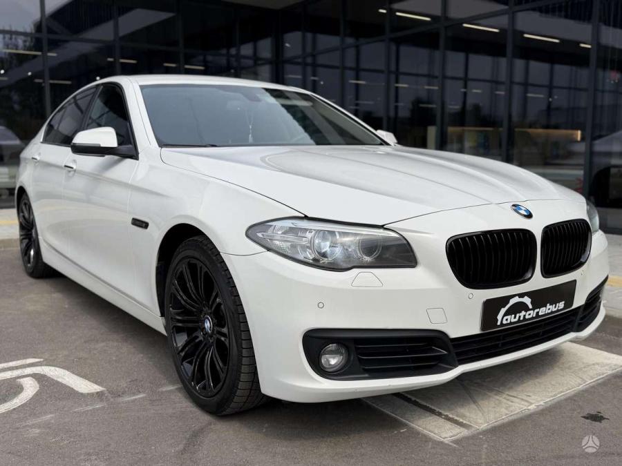 Balts BMW 520 2014 Kauņa, ar dzinēja tilpumu 2.00 L un nobraukumu 291 tūkst. km par 11290 €, foto 14 vietnē AUTOMOTO.COM.LV