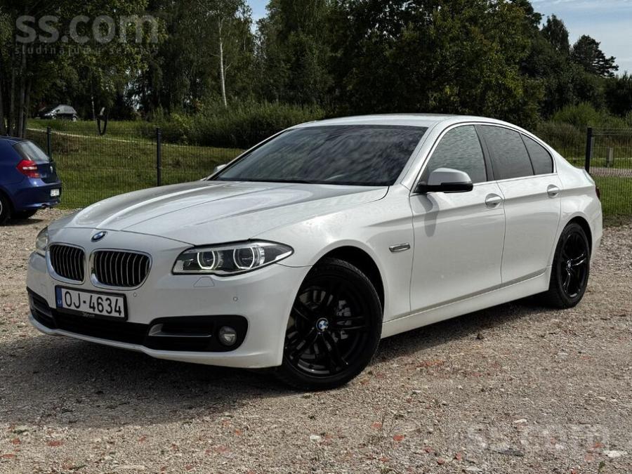 Balts BMW 520 2014 Kuldīga, ar dzinēja tilpumu 2.00 L un nobraukumu 312 tūkst. km par 11000 €, foto 1 vietnē AUTOMOTO.COM.LV