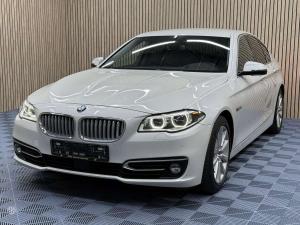 White BMW 520 2014 in Marijampole, with an engine capacity of 2.00 L and mileage of 208 thousand km for 13750 €, photo 5 on AUTOMOTO.COM.LV