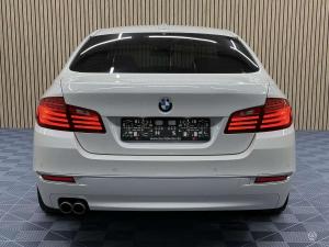 White BMW 520 2014 in Marijampole, with an engine capacity of 2.00 L and mileage of 208 thousand km for 13750 €, photo 7 on AUTOMOTO.COM.LV
