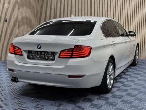 White BMW 520 2014 in Marijampole, with an engine capacity of 2.00 L and mileage of 208 thousand km for 13750 €, photo 8 on AUTOMOTO.COM.LV