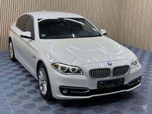 White BMW 520 2014 in Marijampole, with an engine capacity of 2.00 L and mileage of 208 thousand km for 13750 €, photo 9 on AUTOMOTO.COM.LV