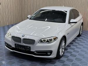 White BMW 520 2014 in Marijampole, with an engine capacity of 2.00 L and mileage of 208 thousand km for 13750 €, photo 10 on AUTOMOTO.COM.LV