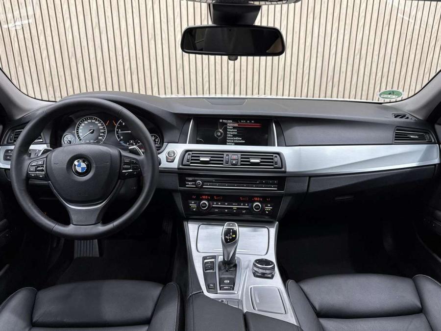White BMW 520 2014 in Marijampole, with an engine capacity of 2.00 L and mileage of 208 thousand km for 13750 €, photo 21 on AUTOMOTO.COM.LV