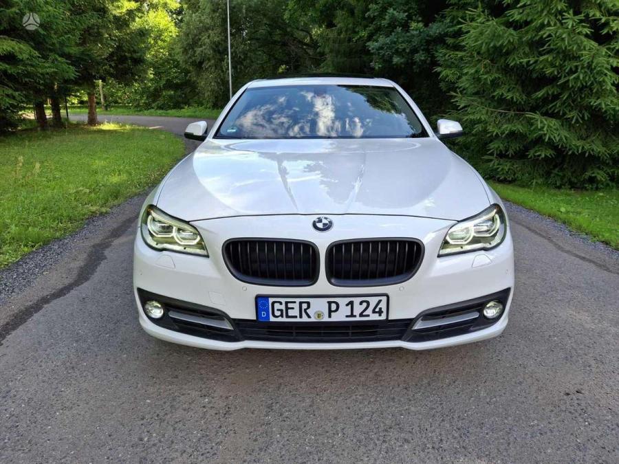 Белый БМВ 520 2015 в Пренай, объемом двигателя 2.00 л и пробегом 255 тыс. км за 12850 €, фото 11 на AUTOMOTO.COM.LV