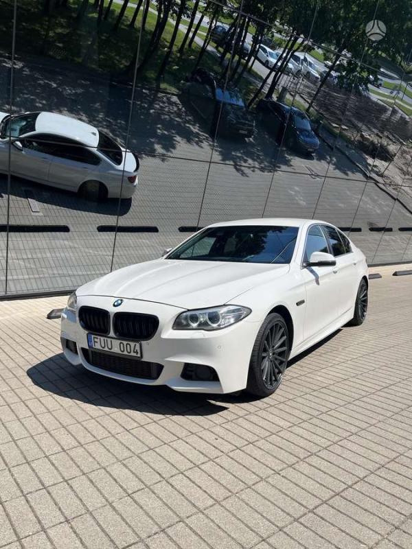 Balts BMW 520 2015 Kauņa, ar dzinēja tilpumu 2.00 L un nobraukumu 279 tūkst. km par 10550 €, foto 1 vietnē AUTOMOTO.COM.LV