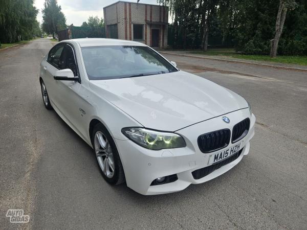 White BMW 520 2015 in Sakiai, with an engine capacity of 2.00 L and mileage of 250 thousand km for 3999 €, photo 1 on AUTOMOTO.COM.LV