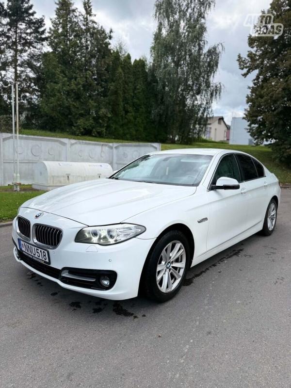 White BMW 520 2015 in Alytus, with an engine capacity of 2.00 L and mileage of 380 thousand km for 9200 €, photo 5 on AUTOMOTO.COM.LV