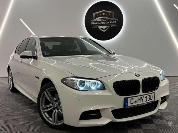 White BMW 520 2016 in Marijampole, with an engine capacity of 2.00 L and mileage of 338 thousand km for 13450 €, photo 1 on AUTOMOTO.COM.LV
