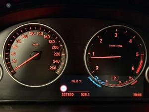 White BMW 520 2016 in Marijampole, with an engine capacity of 2.00 L and mileage of 338 thousand km for 13450 €, photo 4 on AUTOMOTO.COM.LV