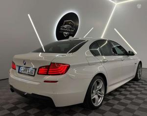 White BMW 520 2016 in Marijampole, with an engine capacity of 2.00 L and mileage of 338 thousand km for 13450 €, photo 6 on AUTOMOTO.COM.LV