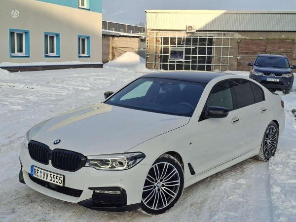 White BMW 520 2017 in Klaipeda, with an engine capacity of 2.00 L and mileage of 340 thousand km for 20000 €, photo 4 on AUTOMOTO.COM.LV
