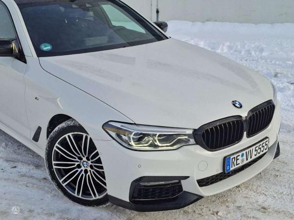 White BMW 520 2017 in Klaipeda, with an engine capacity of 2.00 L and mileage of 340 thousand km for 20000 €, photo 8 on AUTOMOTO.COM.LV
