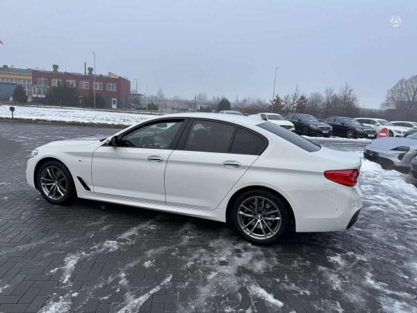 White BMW 520 2017 in Telschi, with an engine capacity of 2.00 L and mileage of 224 thousand km for 20300 €, photo 4 on AUTOMOTO.COM.LV