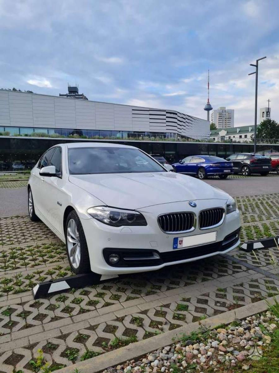 Balts BMW 520 2017 Viļņa, ar dzinēja tilpumu 2.00 L un nobraukumu 185 tūkst. km par 16400 €, foto 1 vietnē AUTOMOTO.COM.LV